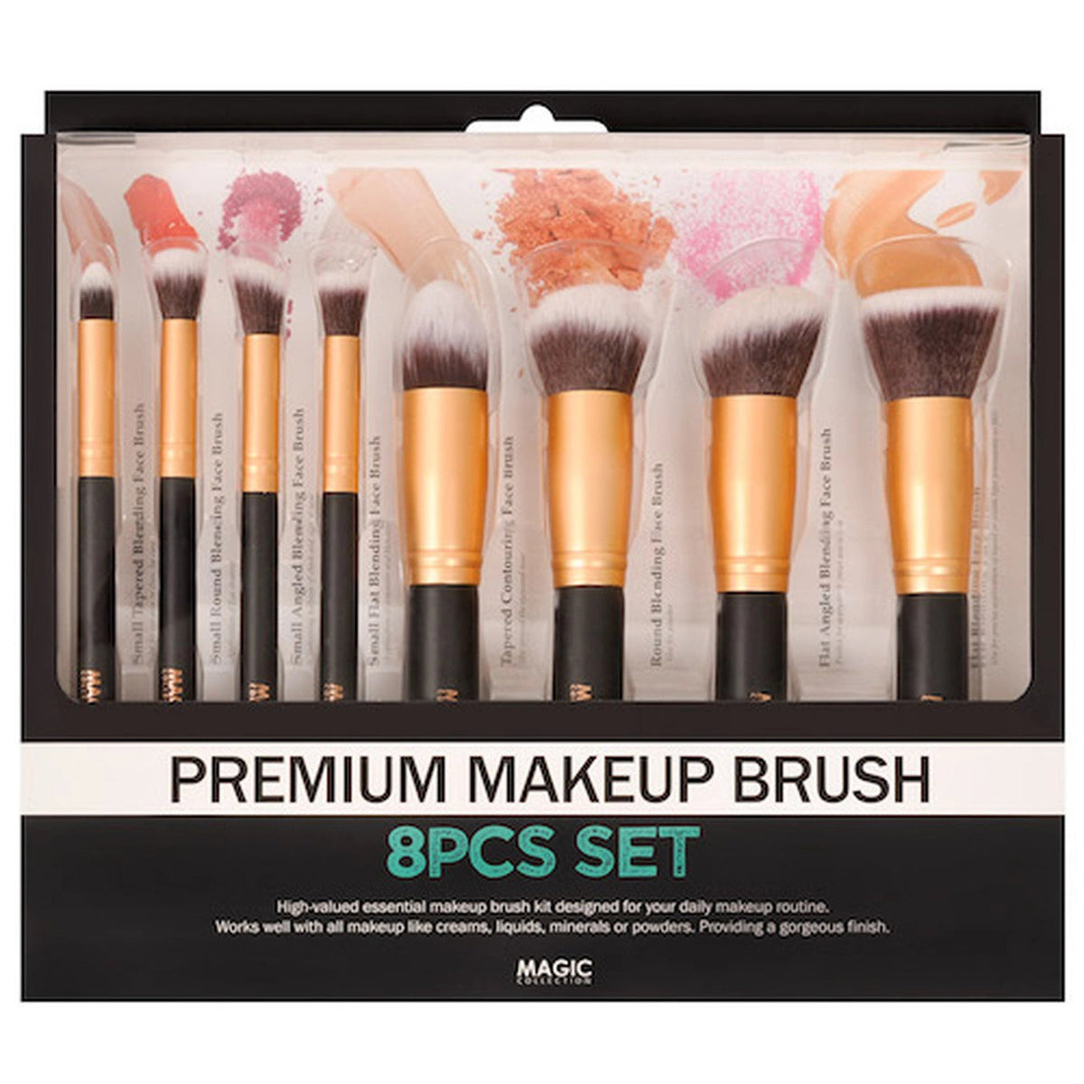 Magic Brush Set of 8 – The Make-Up Artist Project