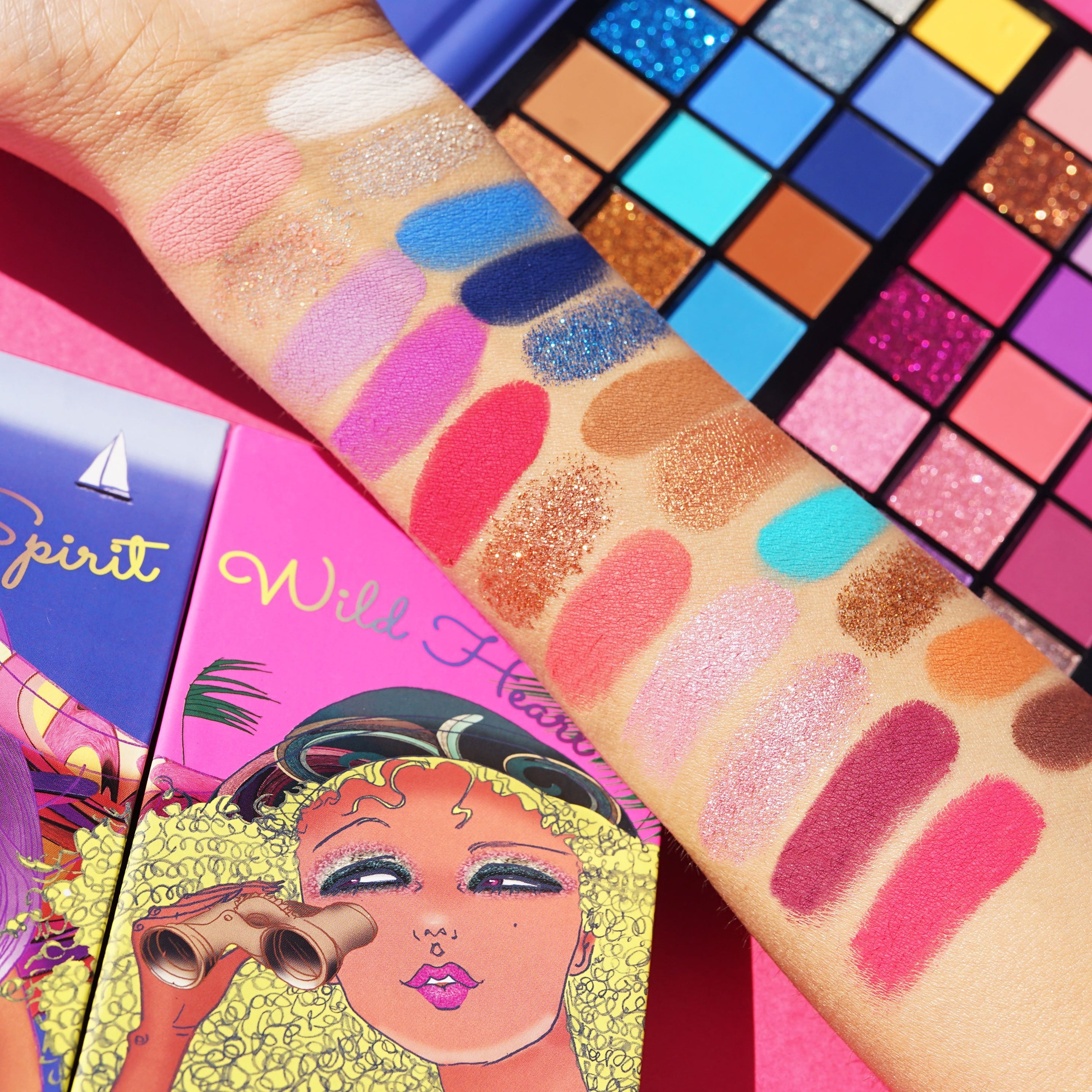 Kara Beauty Free Spirit Wild Heart Duo Eye Palette – The Make-Up Artist ...