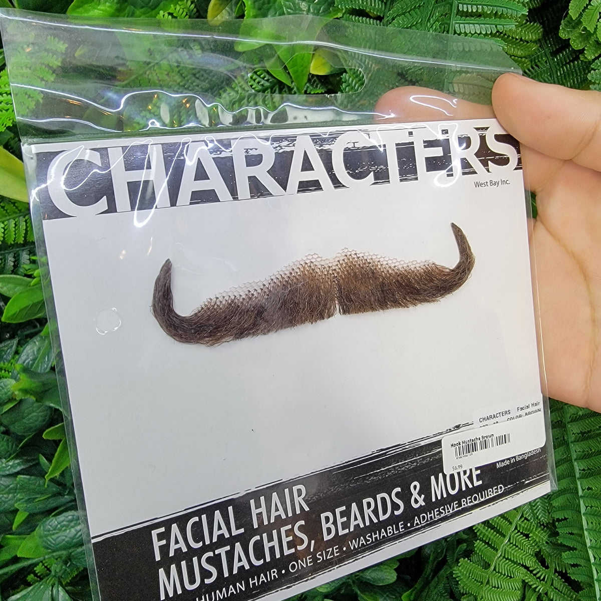 Hook Mustache Brown – The Make-Up Artist Project